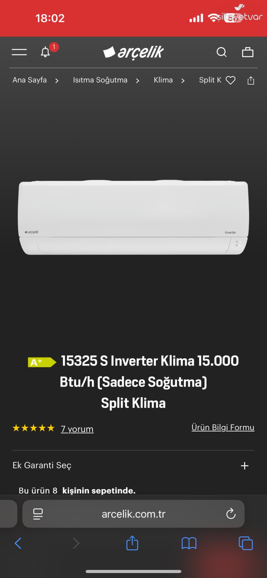 Arçelik Klima Dış Ünite Ölçüleri Bilinmiyor, Kurulum Yapamıyorum ...