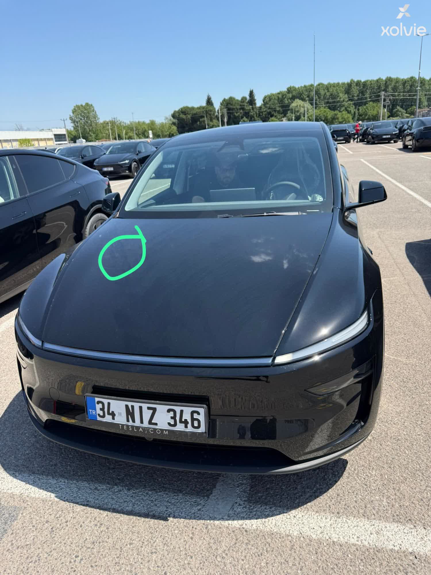 Serious Paint Damage On Brand-New Tesla Model Y - Xolvie