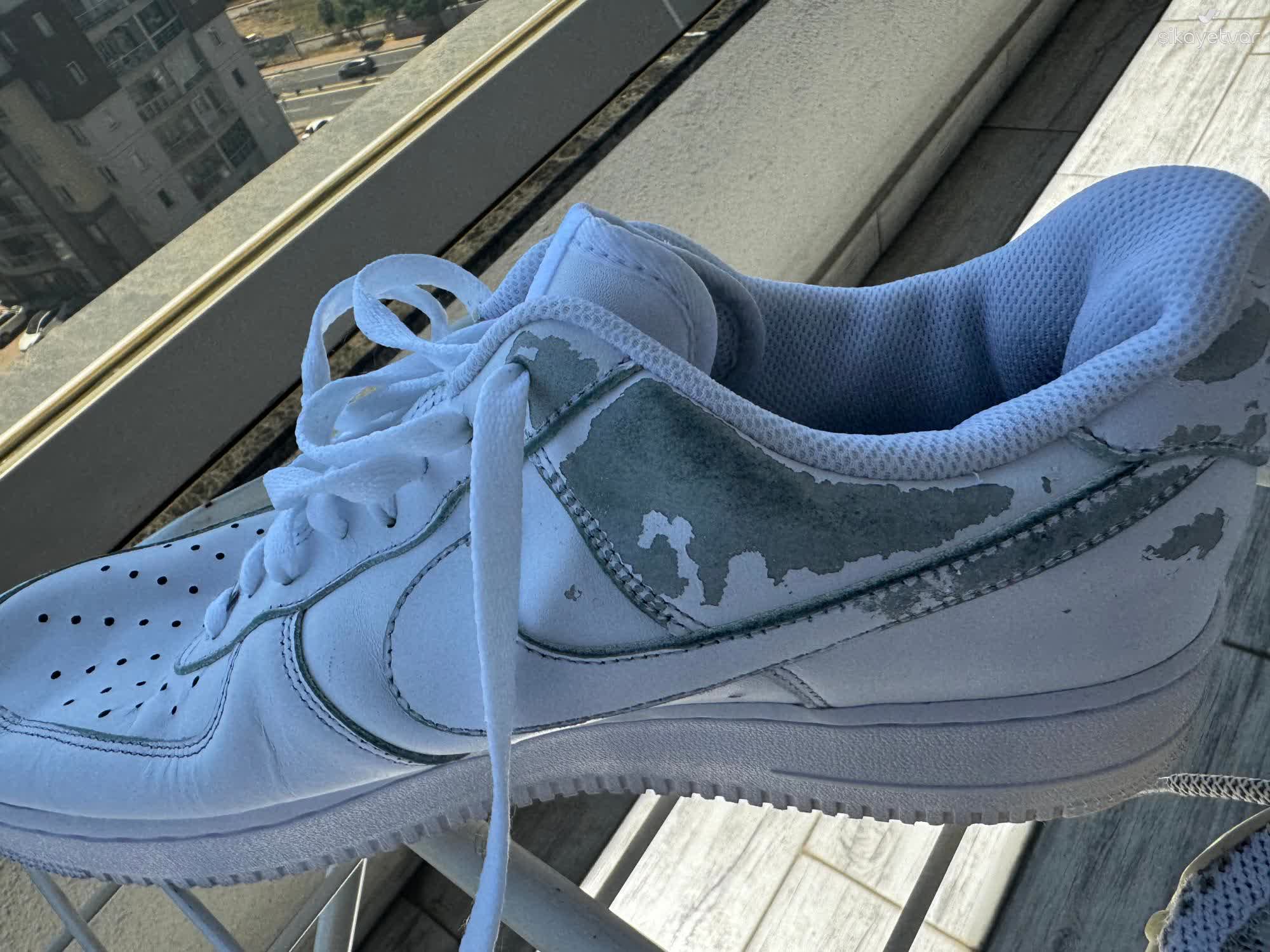 Nike Air Force İlk Temizlemede Derisi Soyuldu Müşteri Desteği Yetersiz ...