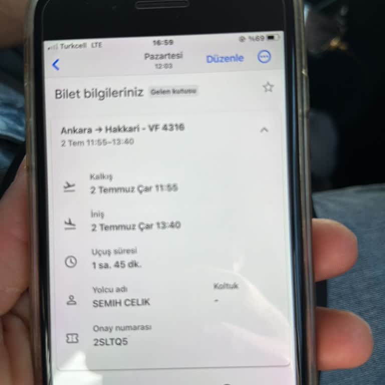 AJet Check-in Kapandı Denilerek Uçağa Alınmadık, Karayoluyla Gitmek ...