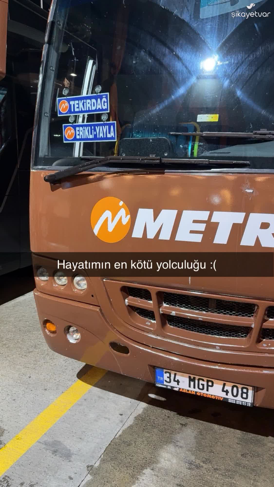 Metro Turizm’de Eski Ve Konforsuz Araçla Yaşanan Büyük Hayal Kırıklığı ...