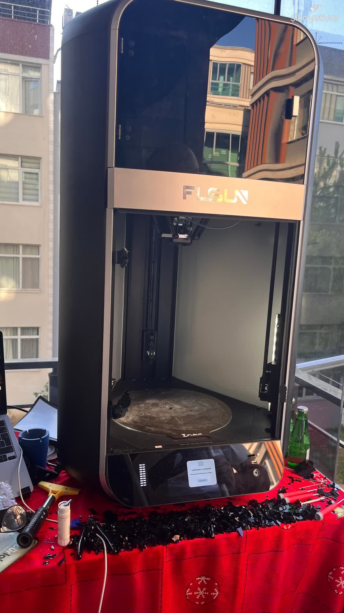 Genix Teknoloji Flsun S1 Pro Markalı 3D Yazıcım Patladı - Şikayetvar