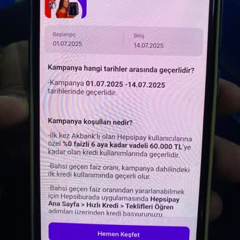 Akbank Kampanyaya Uygun Yeni Müşteri Kredisinin Nedensiz Reddi Ve ...