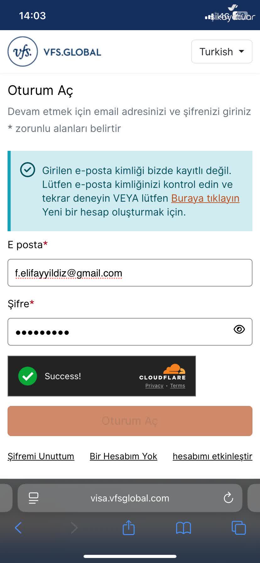 VFS Global VFS Global Danimarka Kayıt Oluşturma Ve Randevu Alamama ...