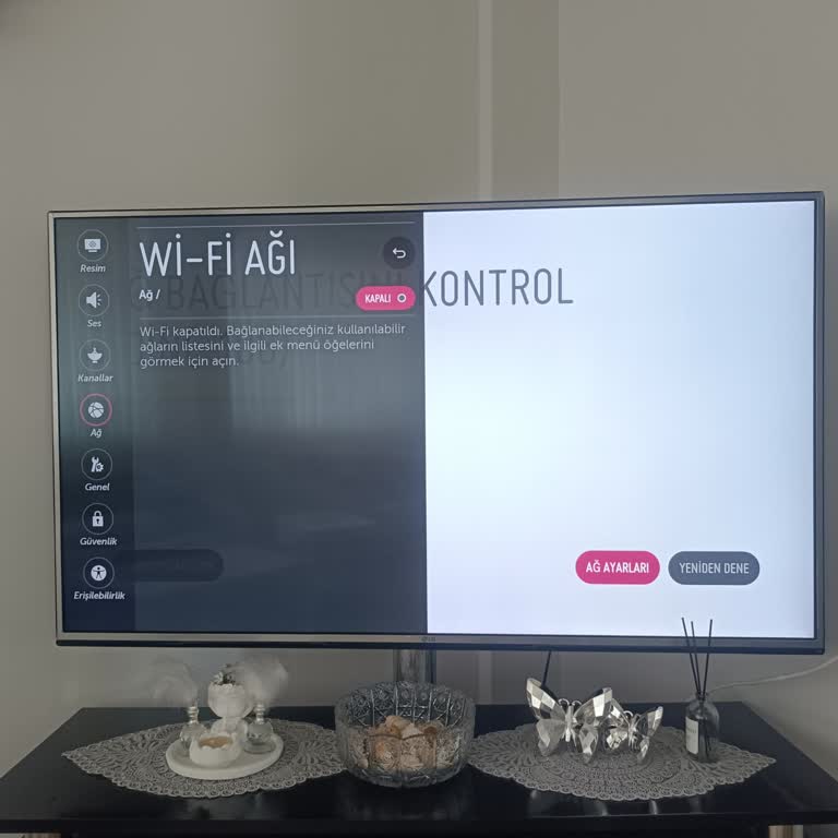LG TV'de Wi-Fi Bağlantı Ve Ekran Sorunları Yaşıyorum - Şikayetvar