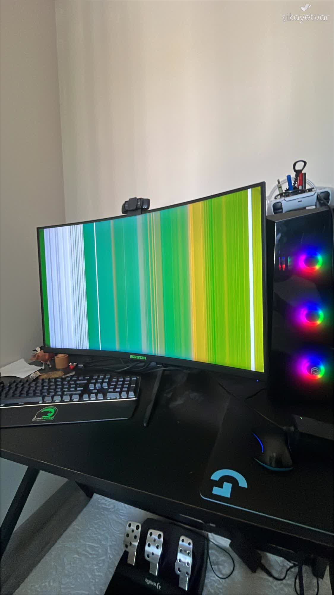 Monster Notebook Monster Monitörün Panel Arızası Ve Yüksek Değişim ...