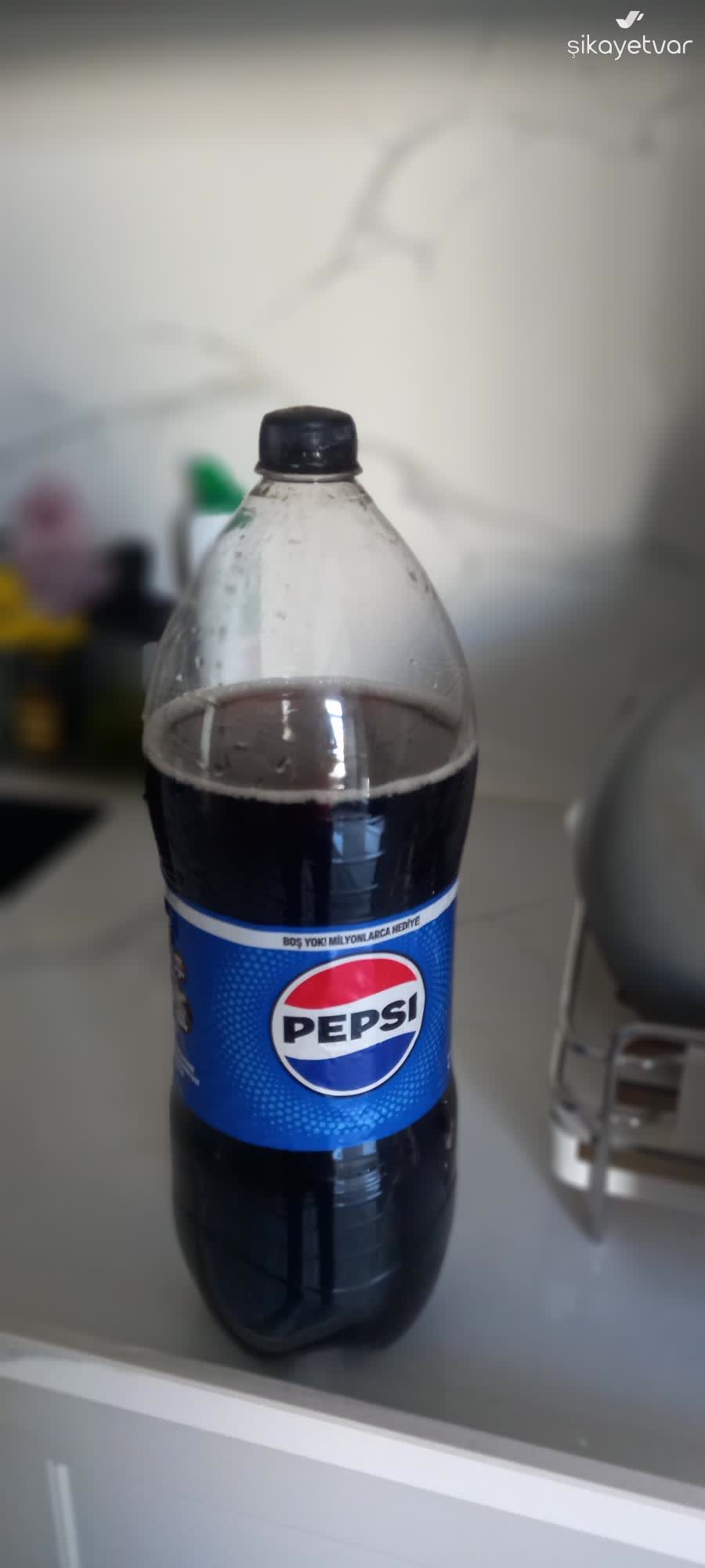 Pepsi 2,5 L Şişelerde Kapak Tasarımı Ve Sızıntı Problemi - Şikayetvar