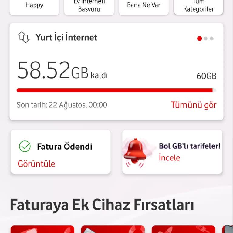 Vodafone Fırsat 60 GB Tarifesinde Ciddi İnternet Hızı Ve Çekim Problemi ...