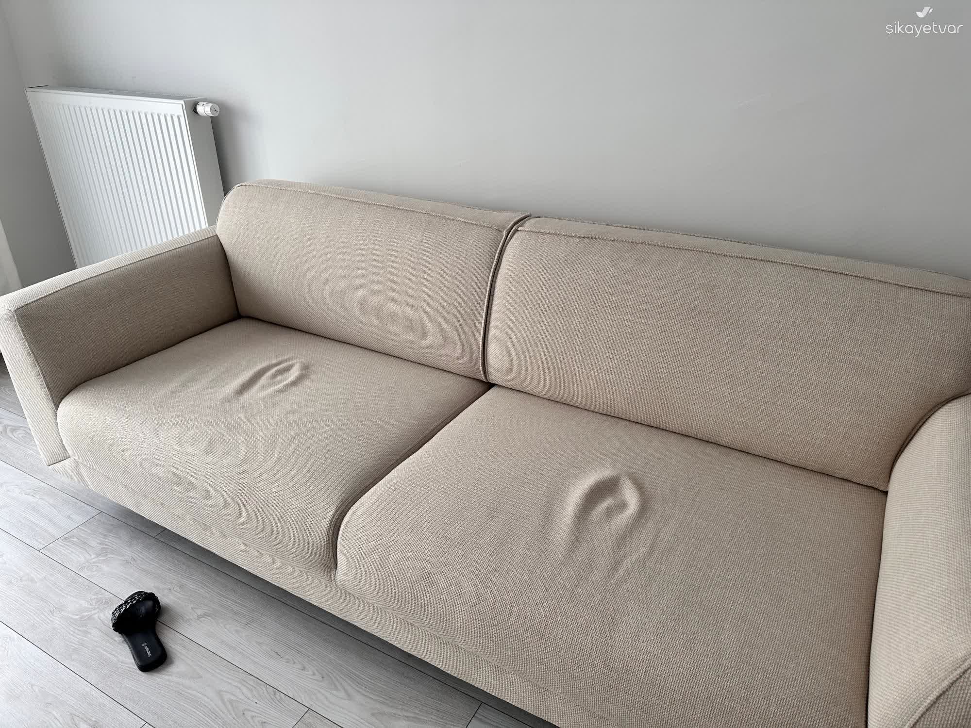 Enza Home Ekstra Ücret Ödedim Koltuk Lekeli Ve Yanlış Kırlentle Geldi ...