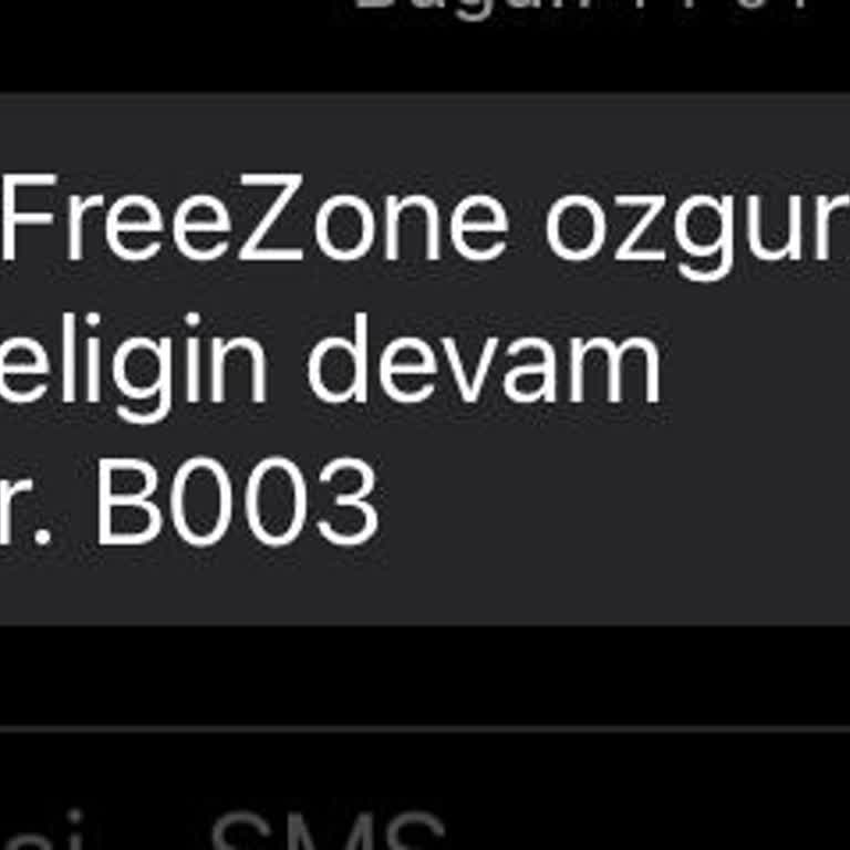 Vodafone 1525 Freezone Şikayetleri - Şikayetvar
