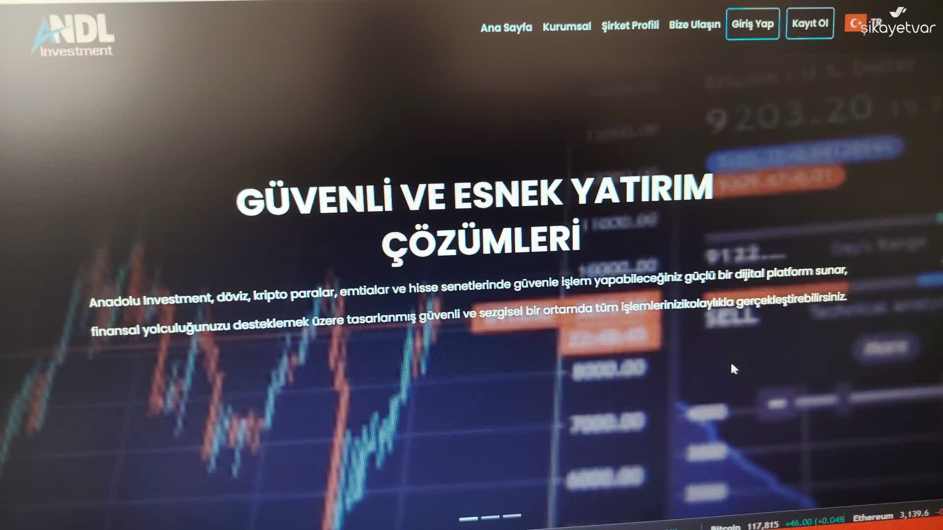 Anadolu Investment Anadolu Investment İnsanları Yanıltıyor - Şikayetvar