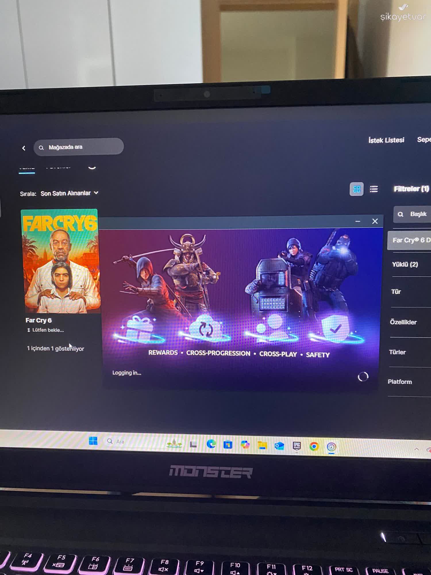 I Can’t Launch Far Cry 6 on Epic Games—Ubisoft Stuck on Logging In ...