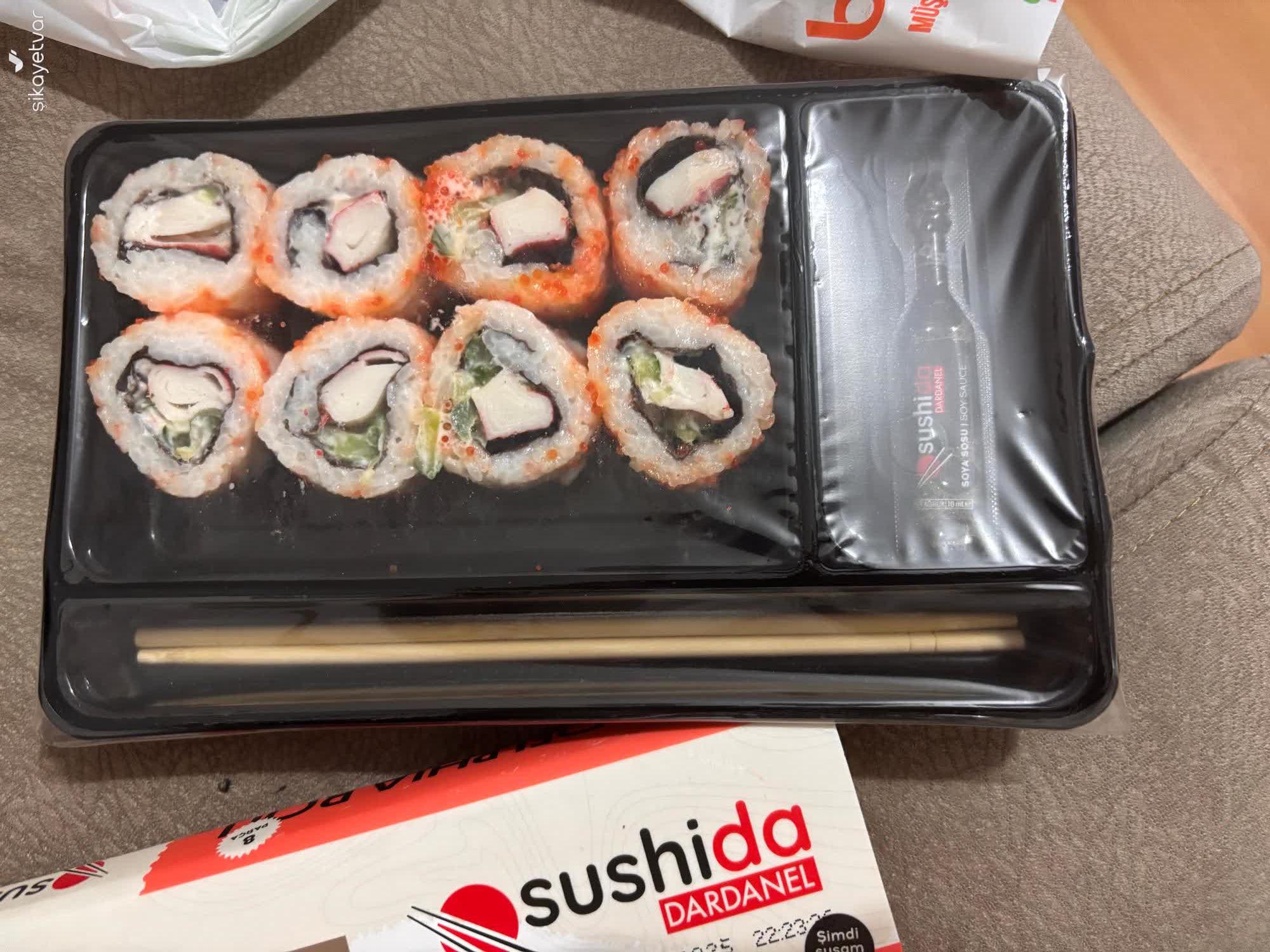 Dardanel Sushi Siparişimde Sos Çıkmaması Hayal Kırıklığı Yarattı ...