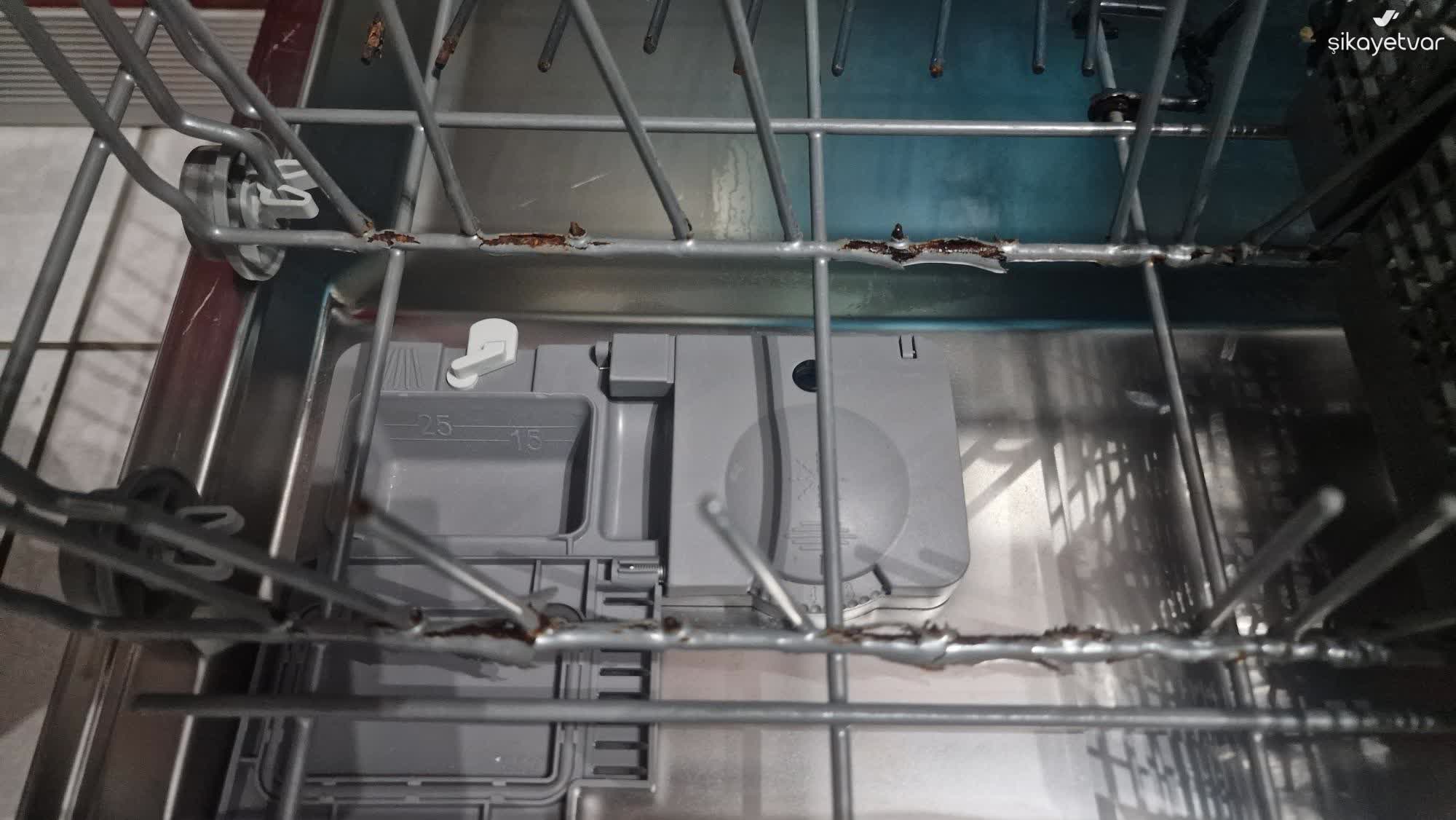 Arçelik 9280 YLI Bulaşık Makinesi Sepeti Paslandı, Yedek Parça ...