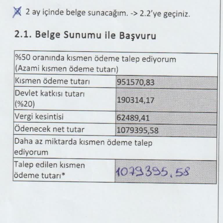 Zurich Yaşam ve Emeklilik Zurich Sigorta ’da BES Ödeme Tablosu Talebime ...