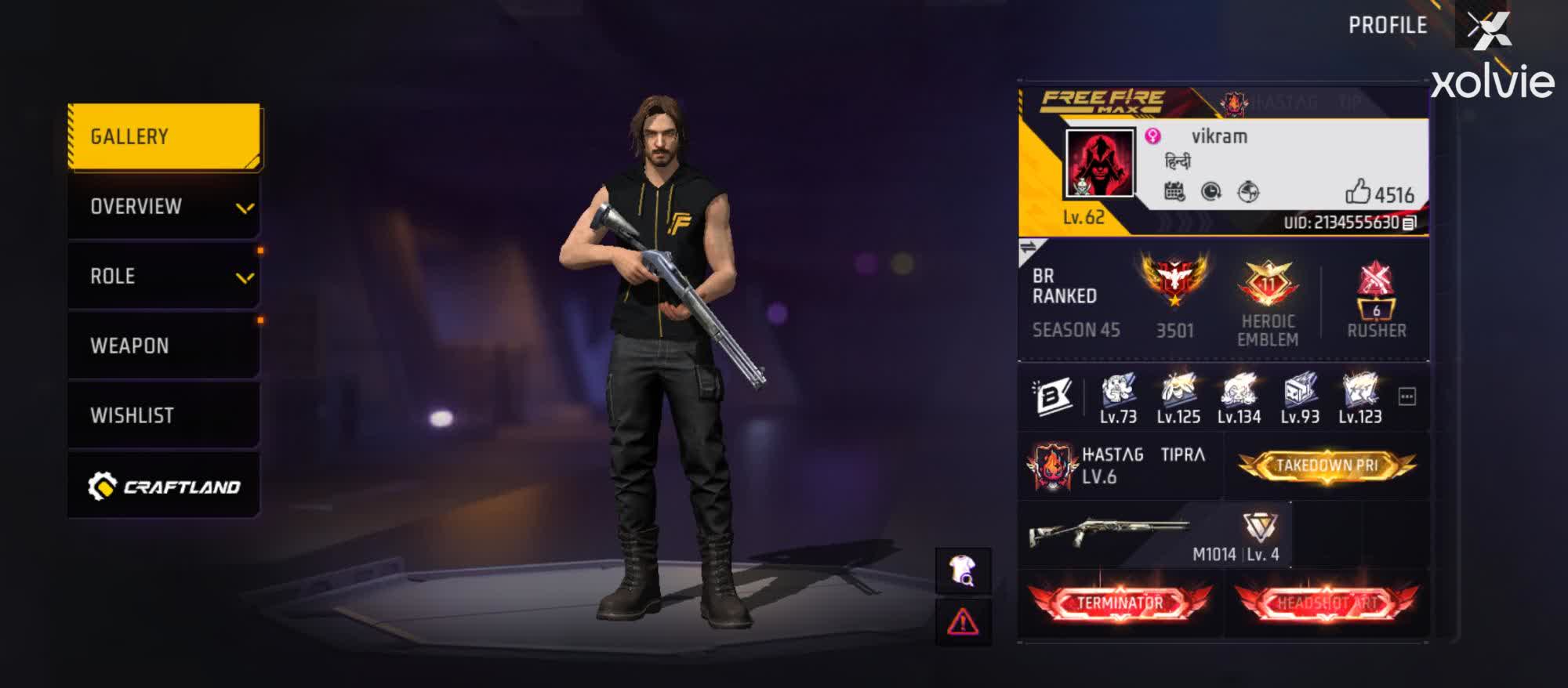 Free Fire Max Account Ban Issue - Xolvie