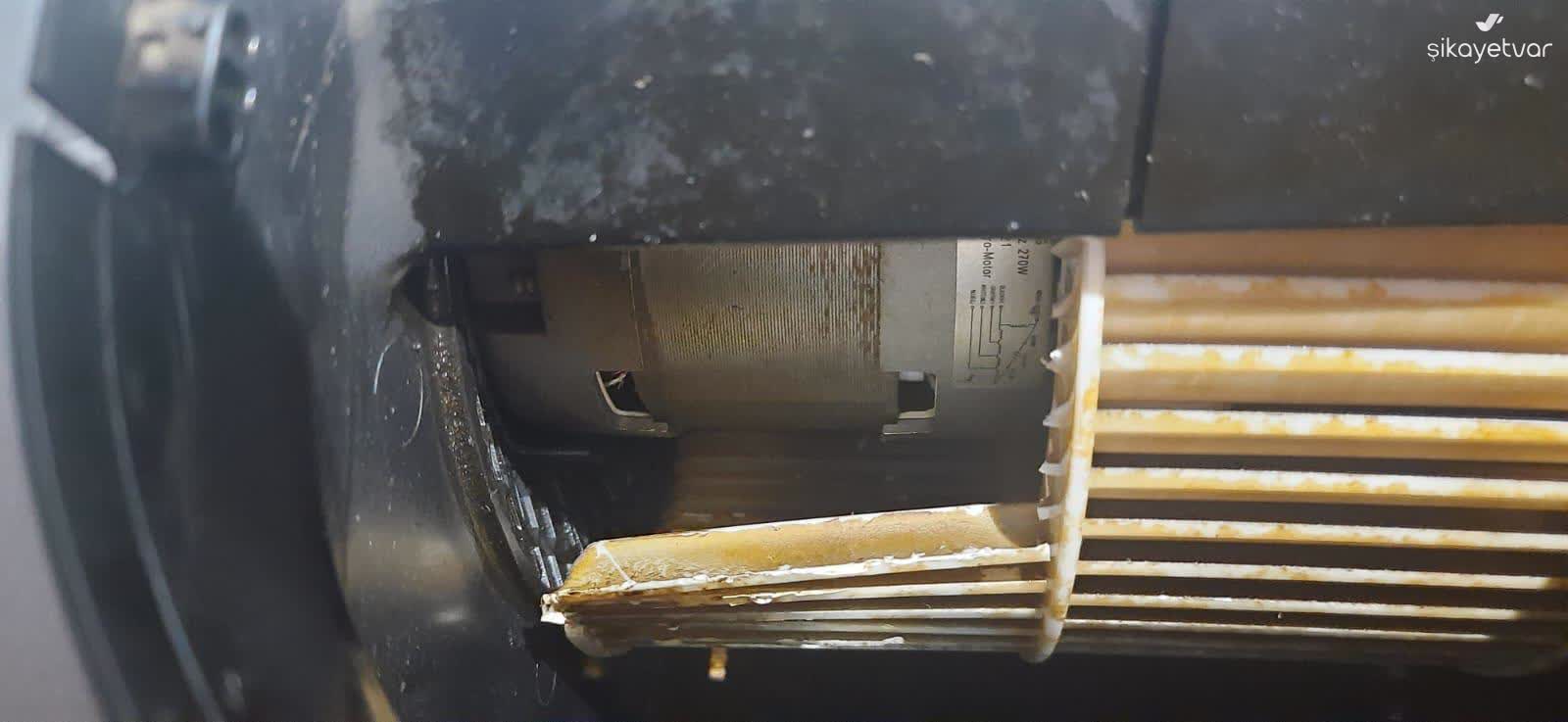 Arçelik Davlumbazda Kırık Pervane İçin Yüksek Motor Değişim Ücreti Şoku ...