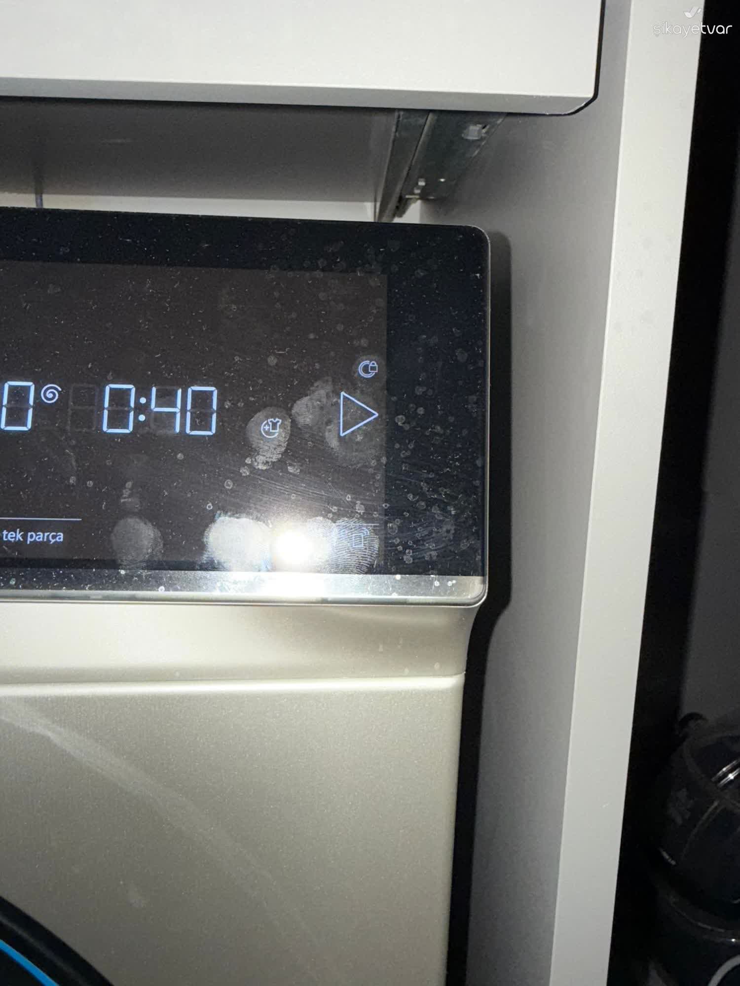Siemens Ev Aletleri Yeni Alınan Çamaşır Makinesinde Kapak Kilidi Sorunu ...