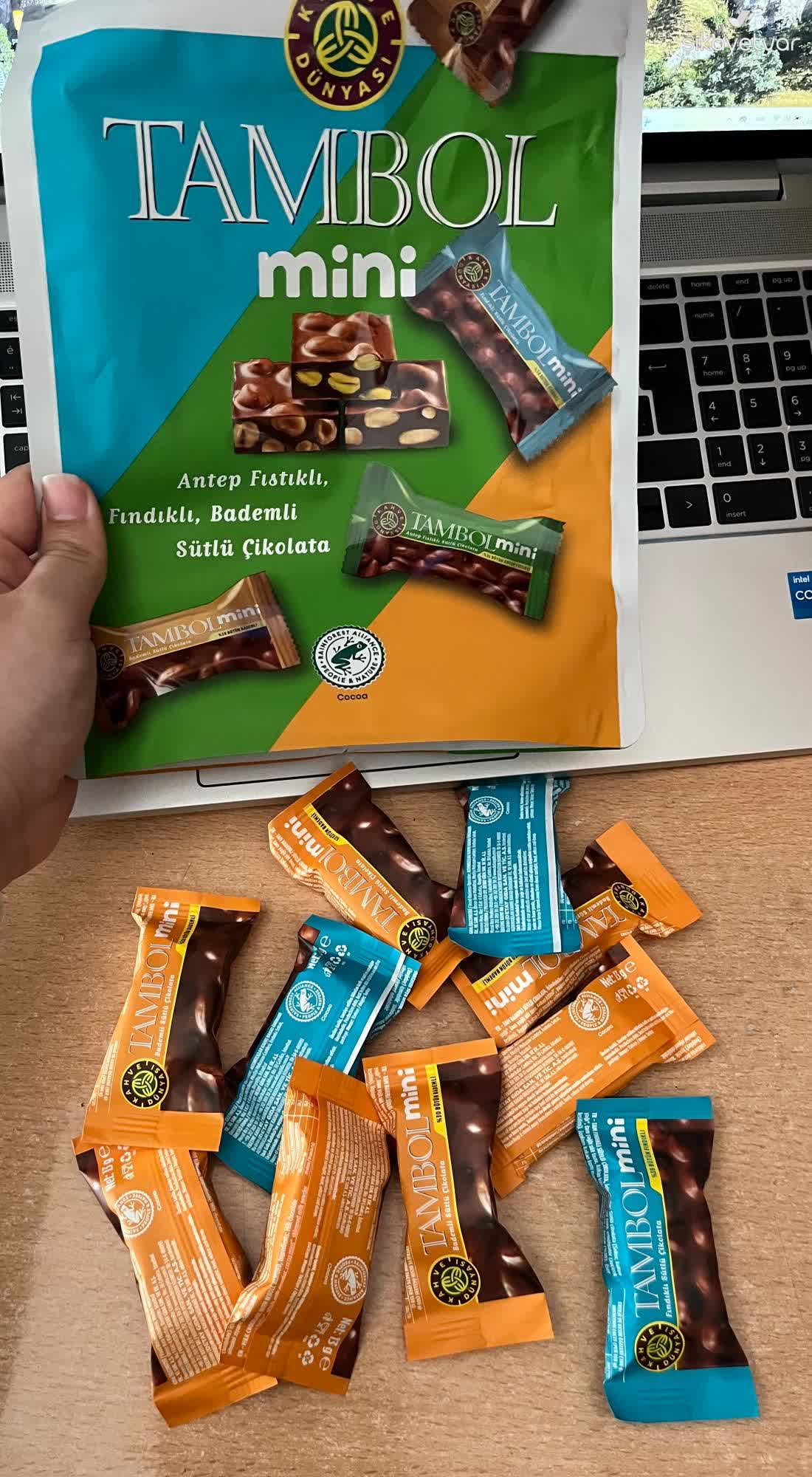 Kahve Dünyası Tambol Mini Çikolata Paketinde Eksik Antep Fıstıklı ...