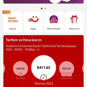 Vodafone Net Taahhütsüz Fatura Sözüne Rağmen Yüksek Tutarda Vodafone ...