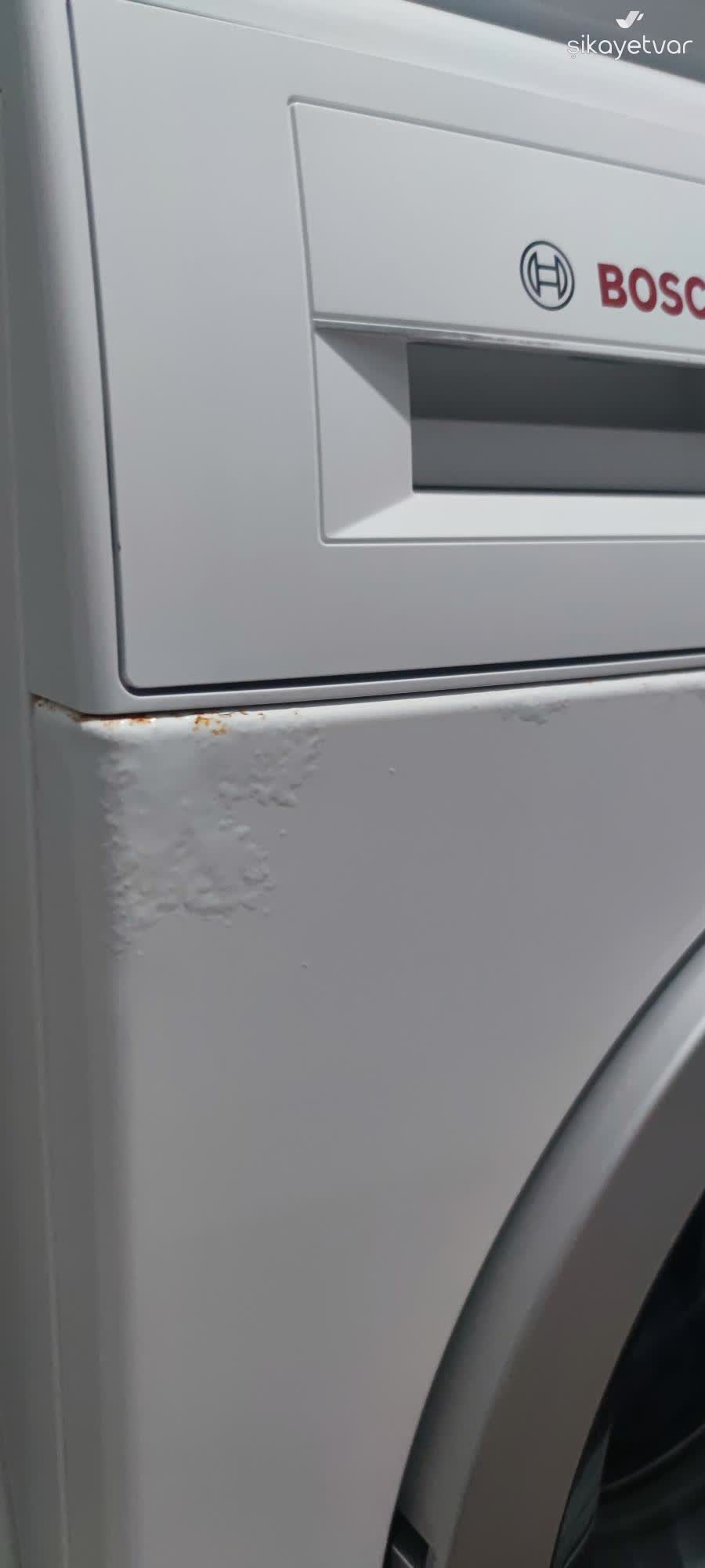 Bosch Çamaşır Makinesinde Deterjan Kutusu Kaynaklı Su Sızıntısı Ve ...