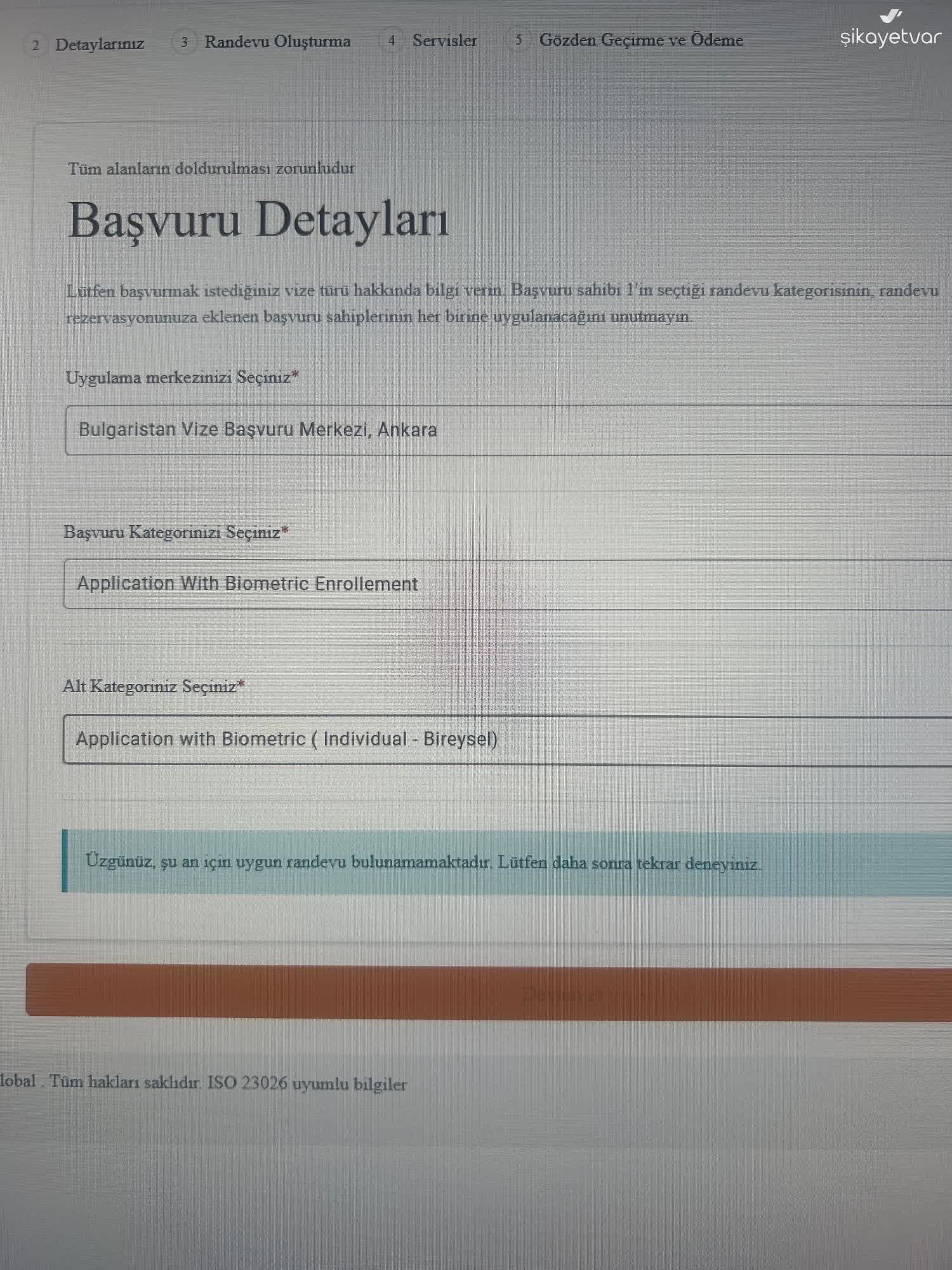 VFS Global Bulgaristan Vize Randevu Sisteminde Ayrımcılık Ve Mağduriyet ...