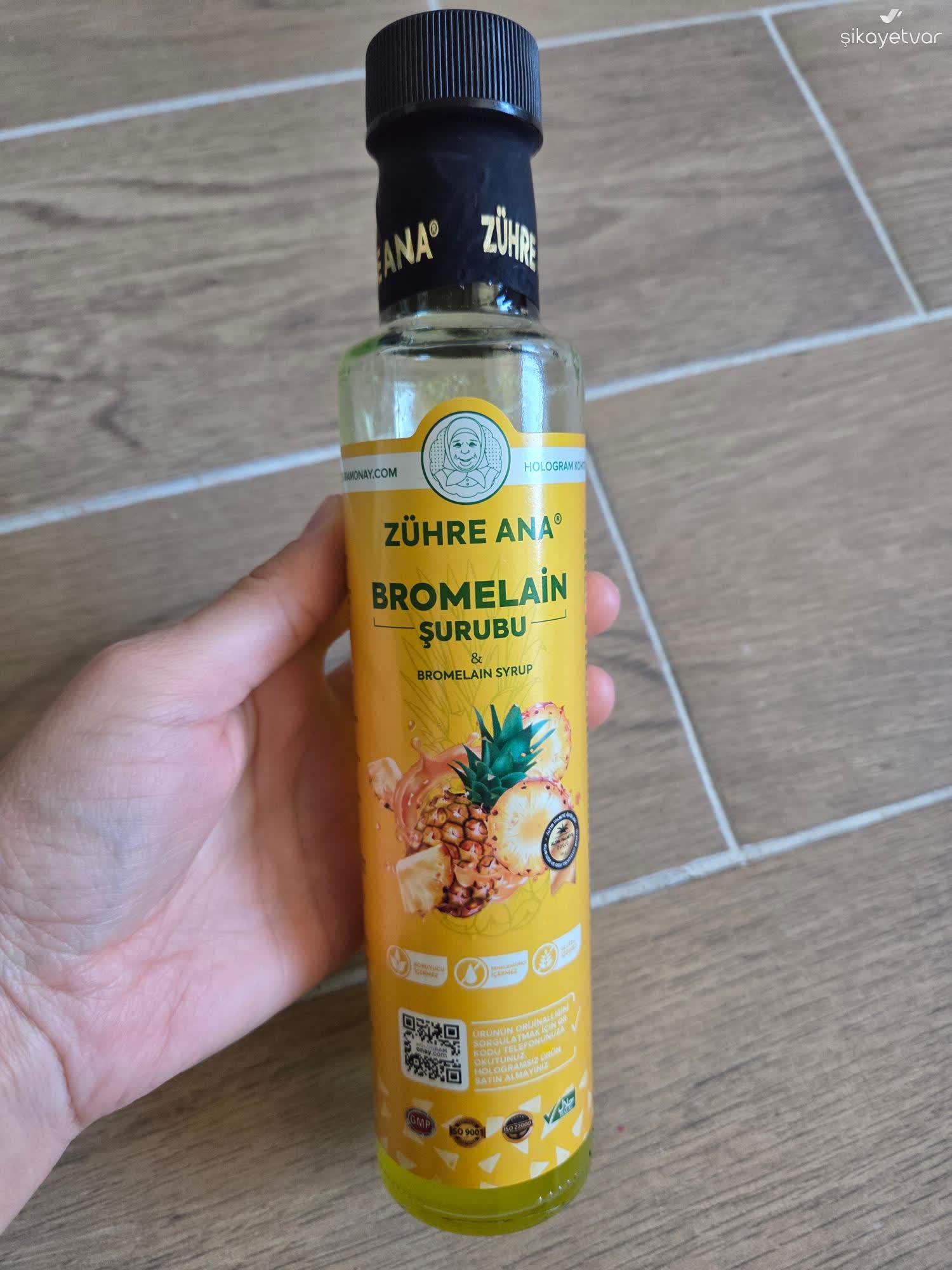 Zühre Ana Bromelain Şurubu Sonrası Yaşadığım Yan Etkiler Ve İade ...