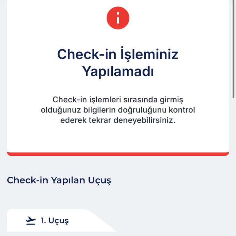 AJet Check İn Online ve Check İn Yapamıyorum Şikayetleri - Şikayetvar