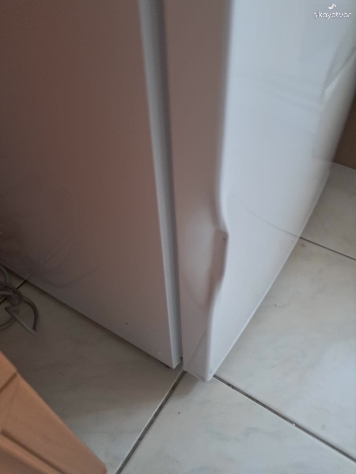 Windsor Teslim Edilen Buzdolabının Kapısı Ezik Çıktı, Değişim Talebim ...