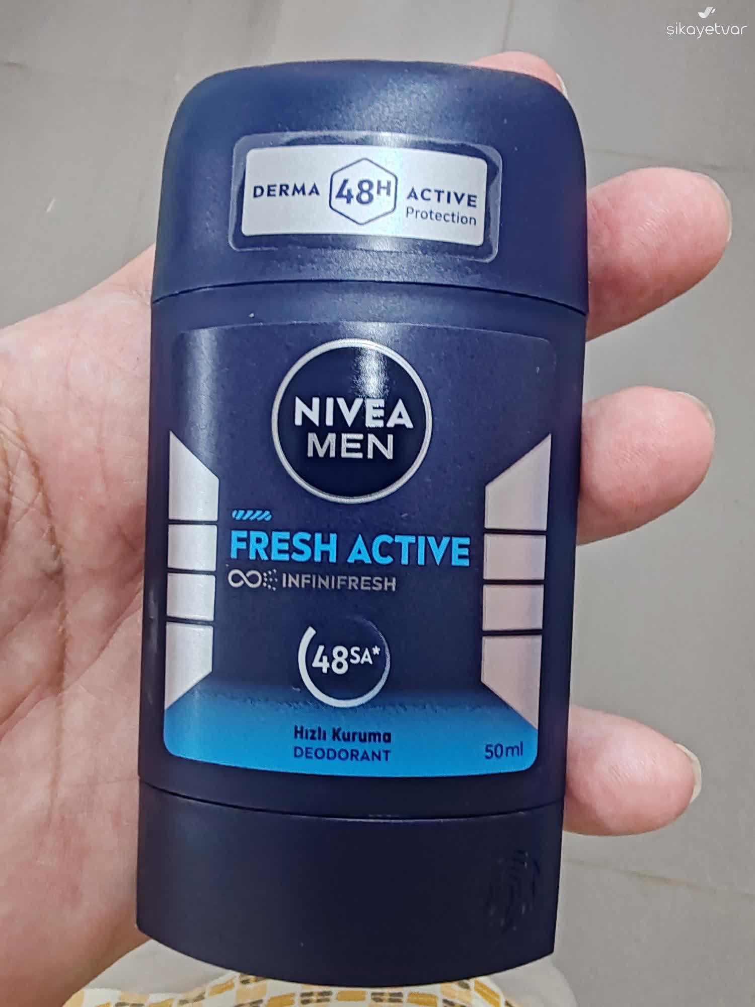 Nivea Fresh Active Stick Deodorant Vaat Edilen Koruma Süresini ...
