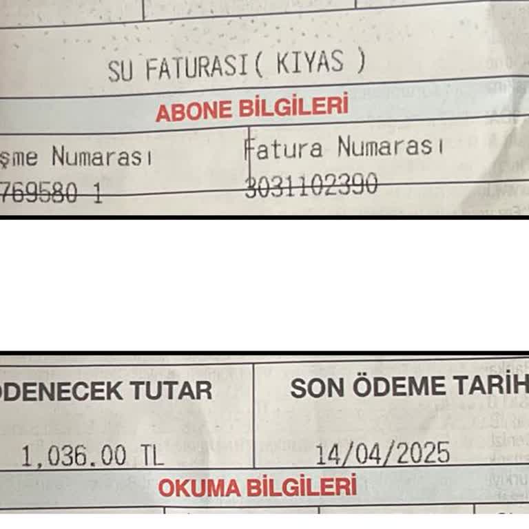 Kıyas ve Su Faturası Şikayetleri - Şikayetvar