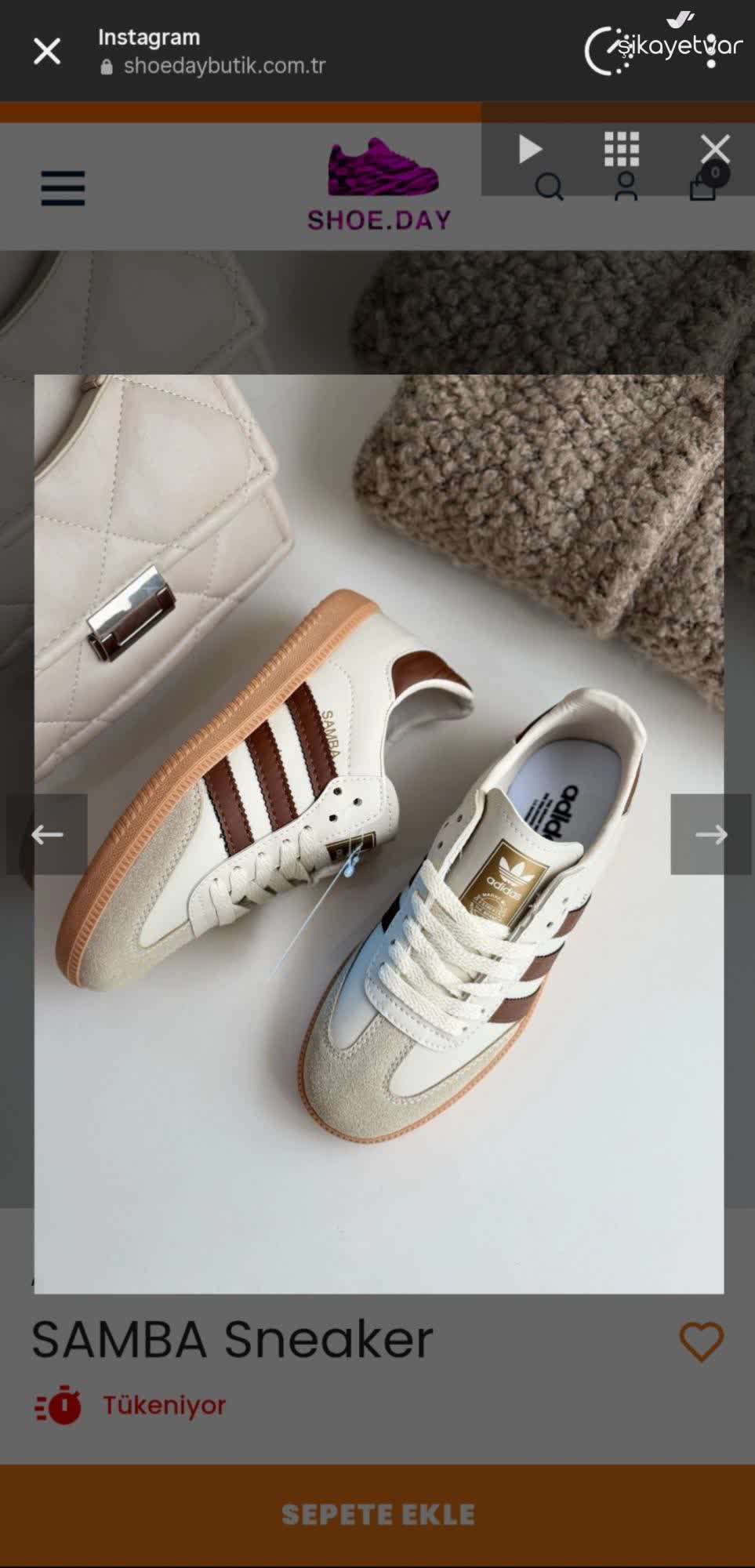 Shoeday Butik Yanlış Gönderilen Ürünle İlgili Mağduriyetimin Acilen ...