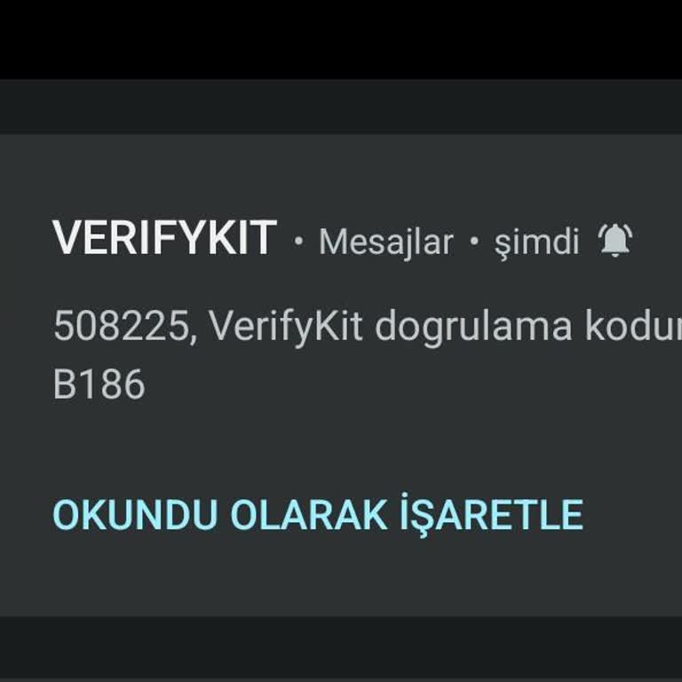 Verifykit Twverify Doğrulama Kodu Hakkında - Şikayetvar