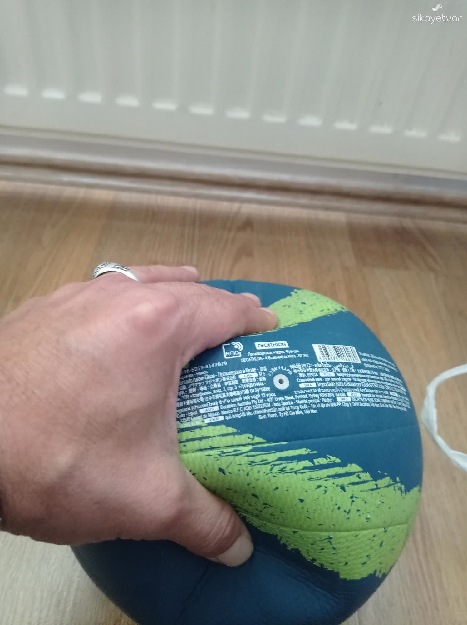 Decathlon Kipsta Vb 500 Sibobun Olduğu Yerden Hava Kaçırması - Şikayetvar