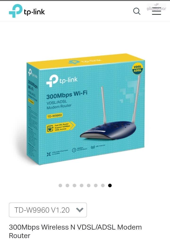 TP-Link TD-W9960 Modem Beklentileri Karşılamıyor: Zayıf Wi-Fi Sinyali ...