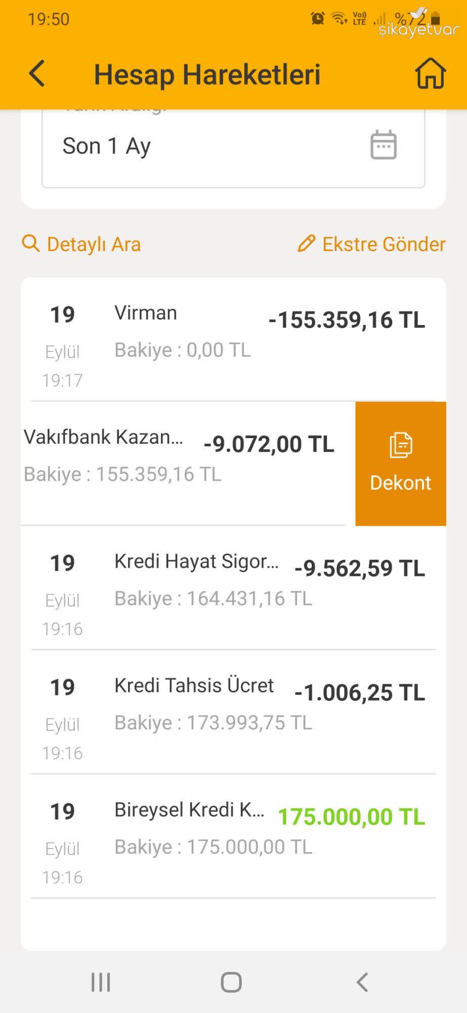 VakıfBank Bilgi Ve Onayım Dışında Kazandıran Tarife Ücreti Kesildi ...