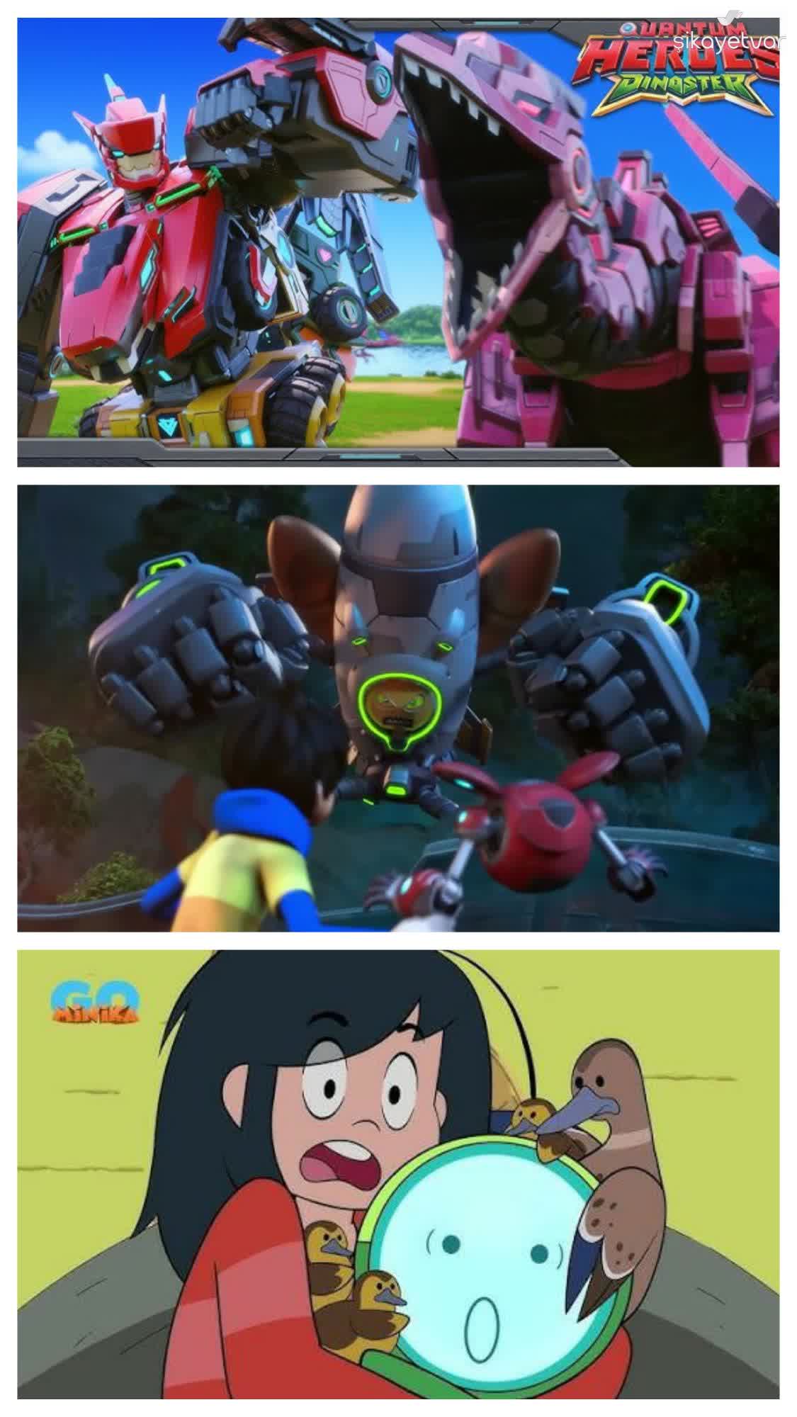 Minika Çocuk Ve Minika GO'da Robot Temalı Çizgi Filmler Çocukların ...