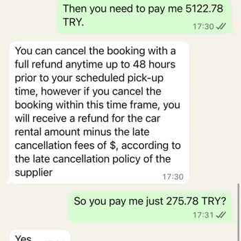 Pegasus Airlines Pegasus/CarTrawler Refunded Only ₺275 After Canceling ₺5,122.78 Car Rental ...