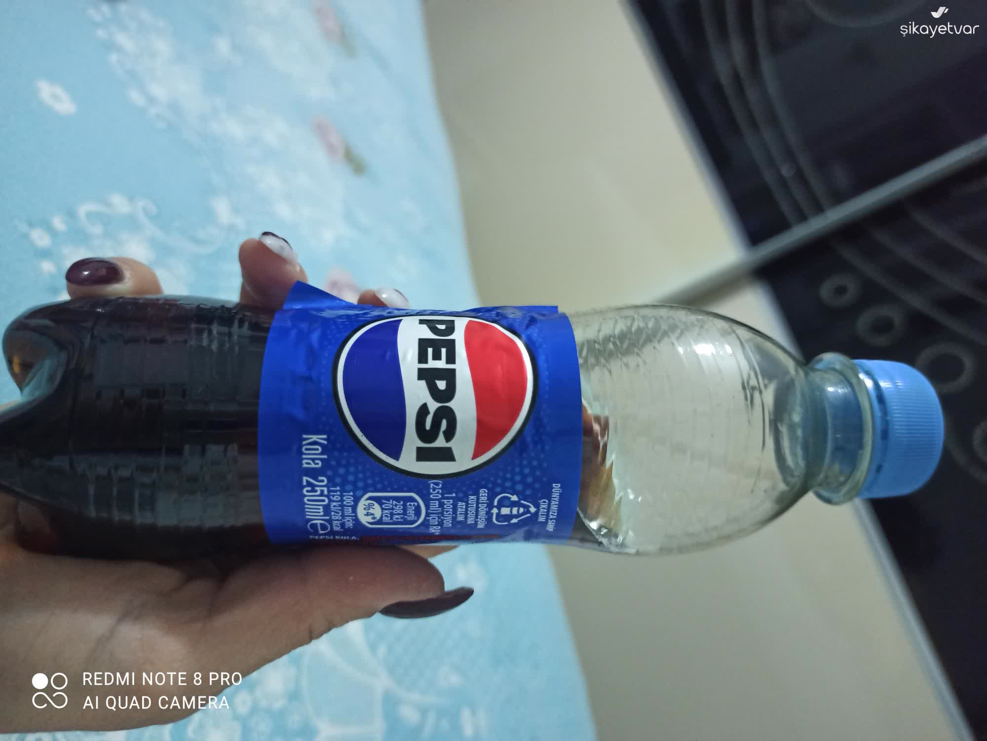 Pepsi 250 Ml Şişelerde Sürekli Asit Eksikliği Ve Kalite Sorunu - Şikayetvar