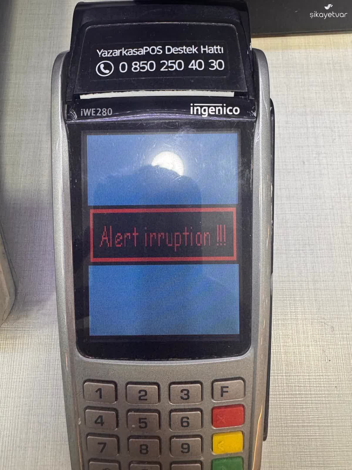 Worldline İngenico POS Cihazında Sürekli Tekrarlayan Arıza Ve İade Talebi - Şikayetvar
