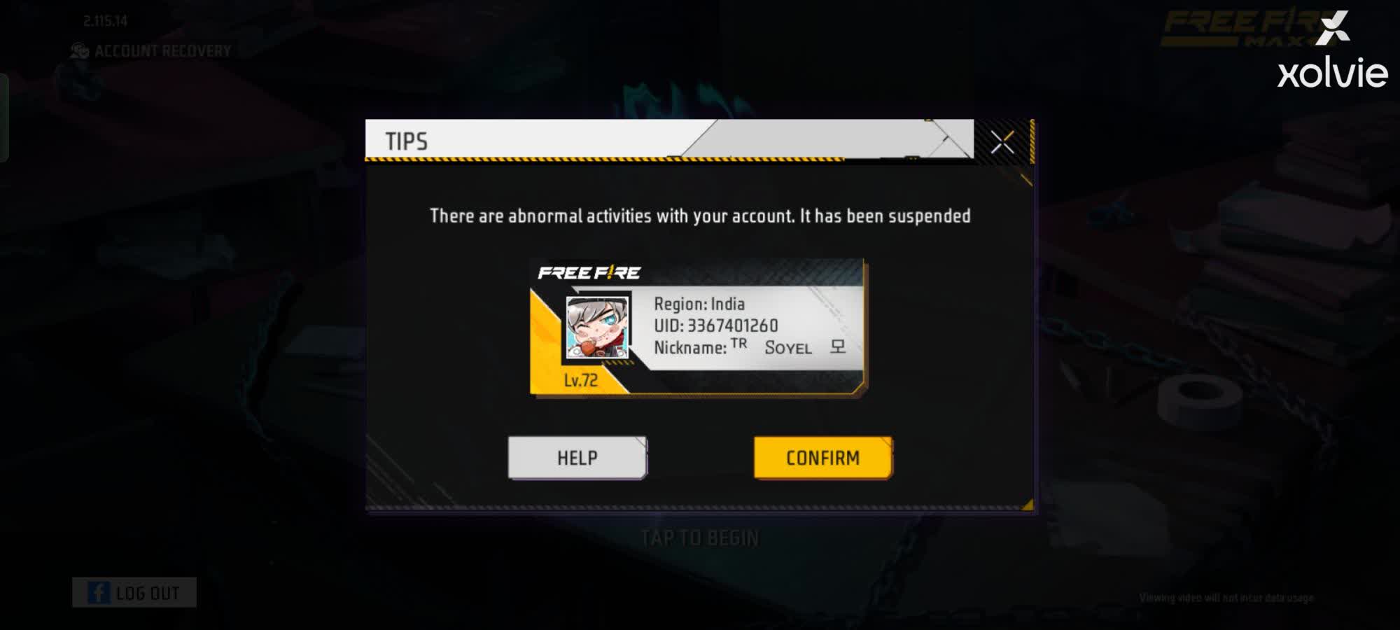 Garena Free Fire Can't Log In My Free Fire Account - Xolvie
