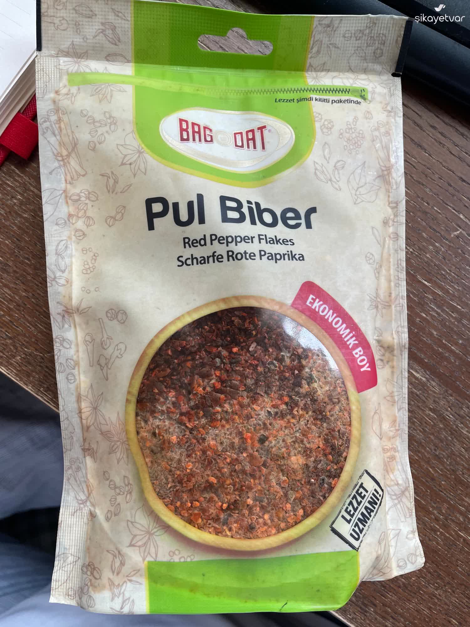 Bağdat Baharat Kapalı Pakette Pul Biber Tamamen Küflendi, Firmadan ...