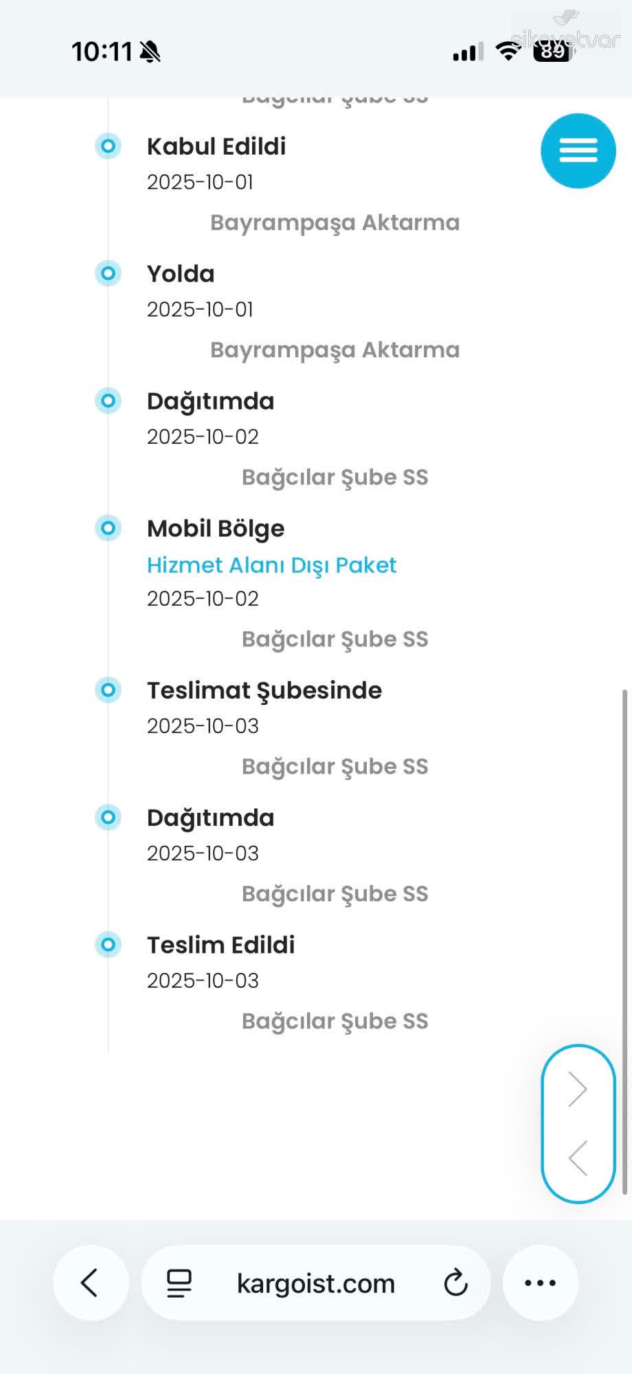 Kargoist Teslim Edilmediği Halde Teslim Edilmiş Gösterilen Kargom Ve ...