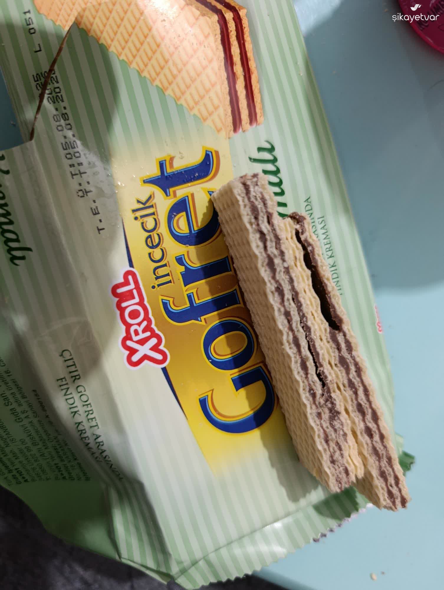 A101 Aldığım Gofretler Boş Çıktı Ve Bayat, Mağduriyetimin Giderilmesini ...