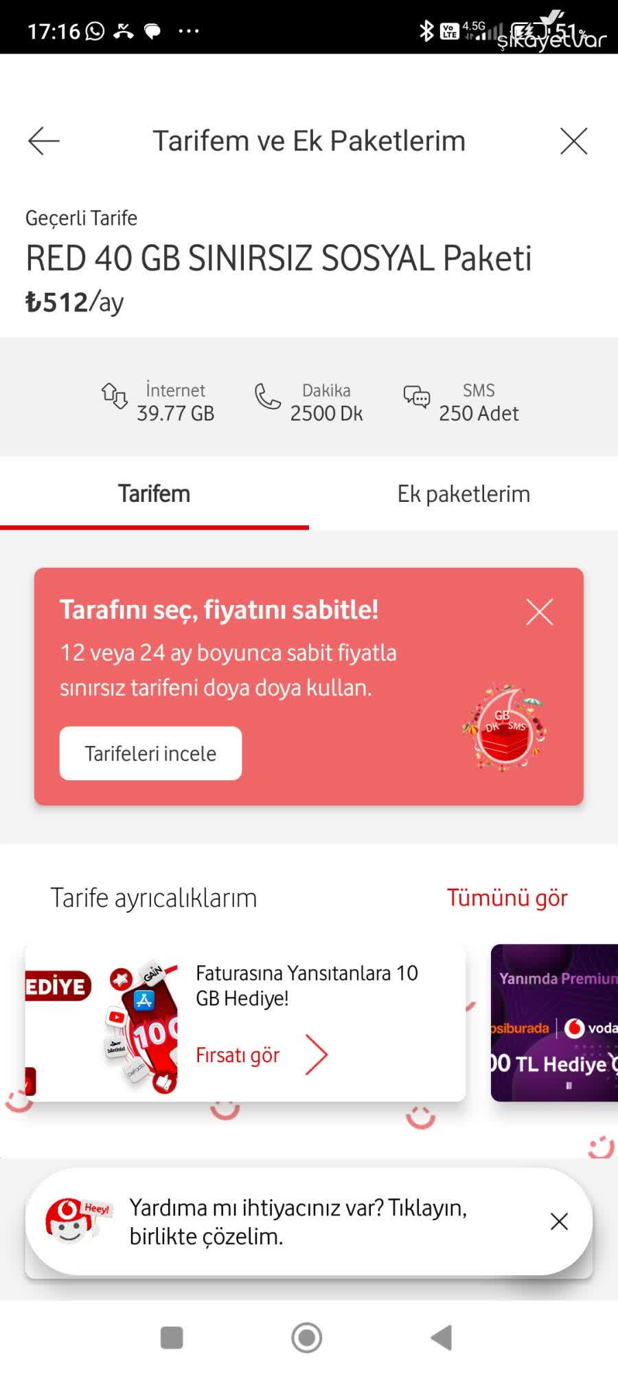 Vodafone Sınırsız Video Paketi Youtube Erişiminde Yanıltıcı Bilgi Ve ...