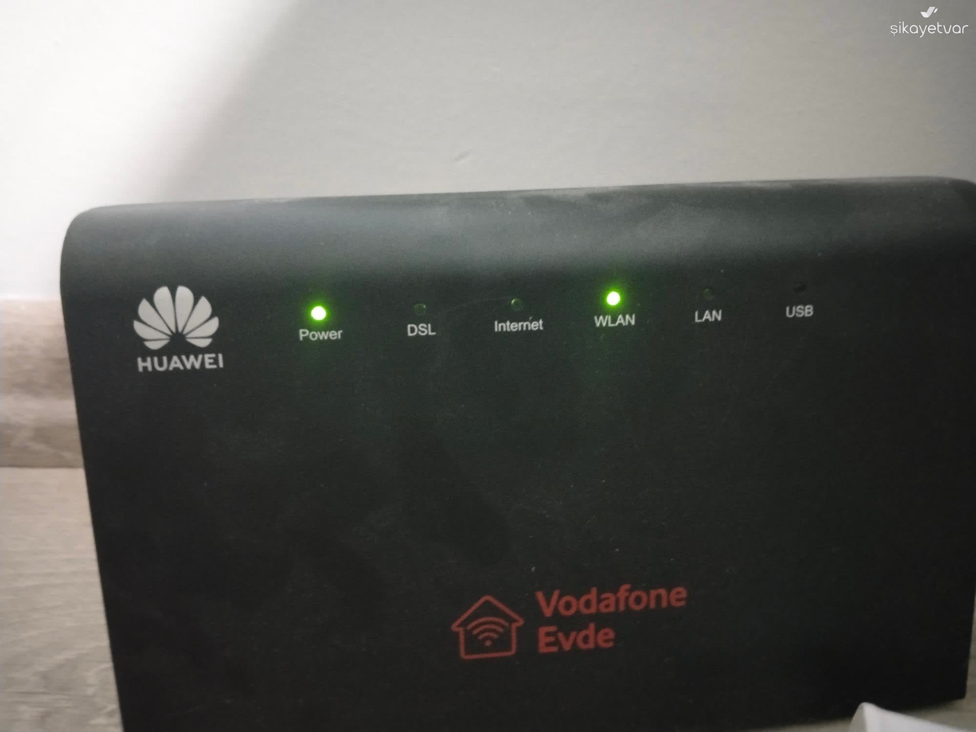 Çözüldü: Vodafone Net Vodafone Ev İnterneti Modemimde DSL Ve İnternet ...