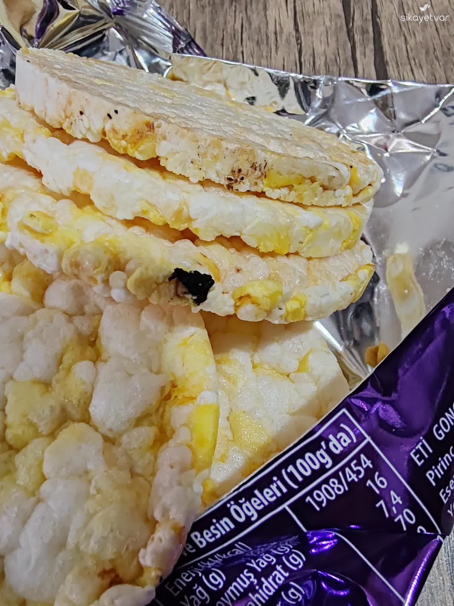 Eti Gıda Eti Gong Paketlerinde Şüpheli Siyah Maddeler Ve Hijyen ...