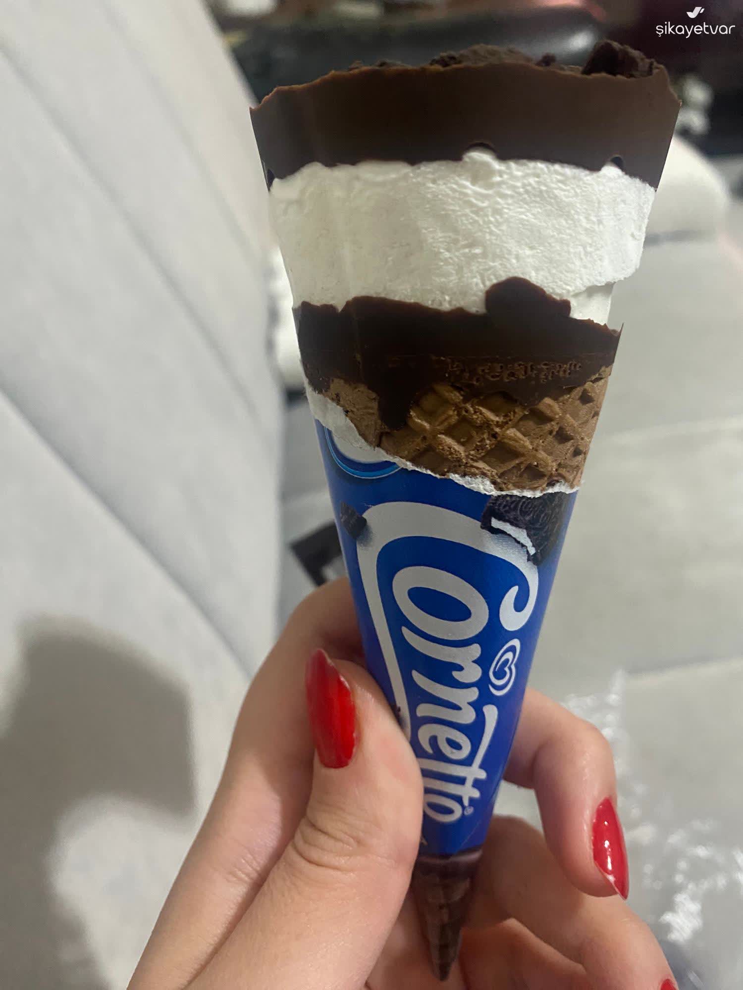Cornetto Oreo Dondurmasında Beklenmeyen İçerik Ve Hayal Kırıklığı ...