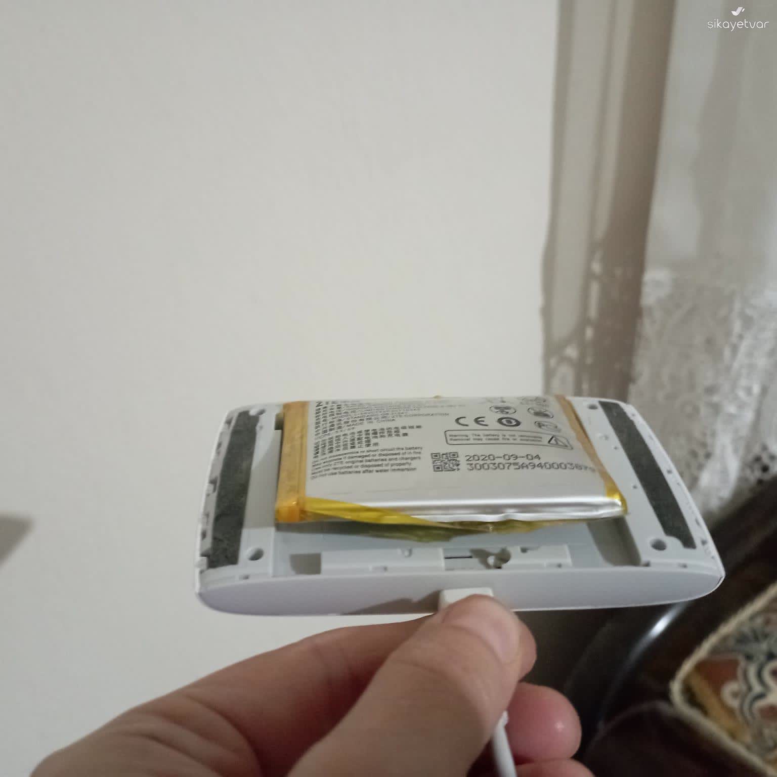 Vodafone Net ZTE MF283V Modem Batarya Şişmesi Ve Güvenlik Endişesine ...