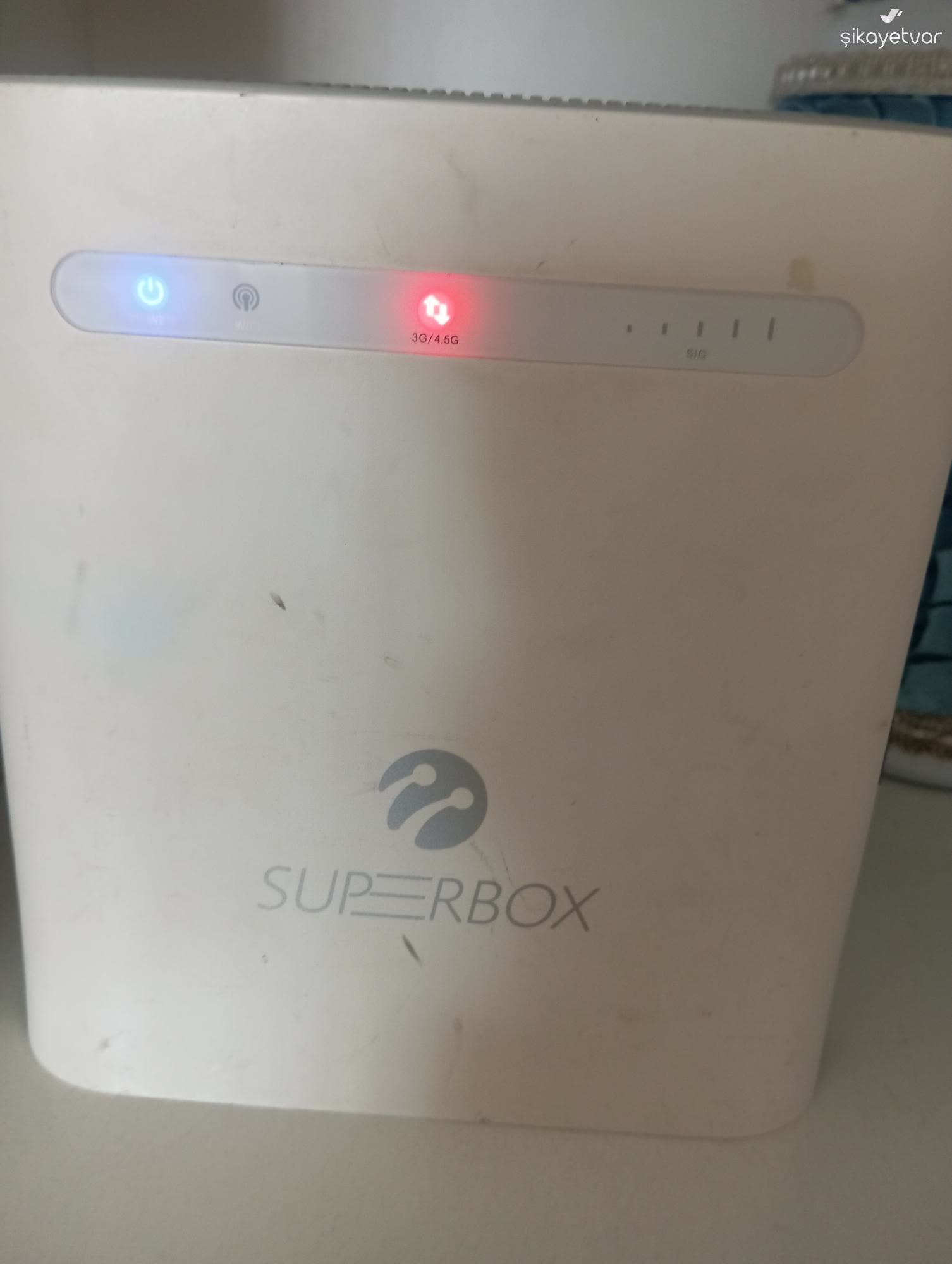 Superonline Superbox Modemimde Sık Sık Kırmızı Işık Yanıyor Ve ...